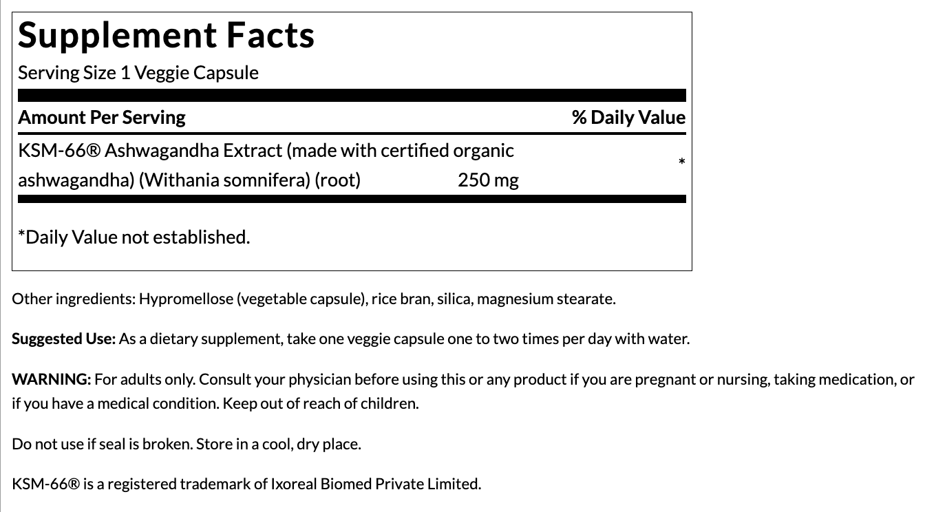 Ultimate Ashwagandha – Vitaboom.com